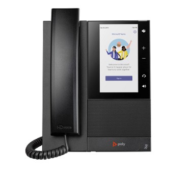 Телефон Poly CCX 505 Business Media Phone for Microsoft Teams and PoE ...